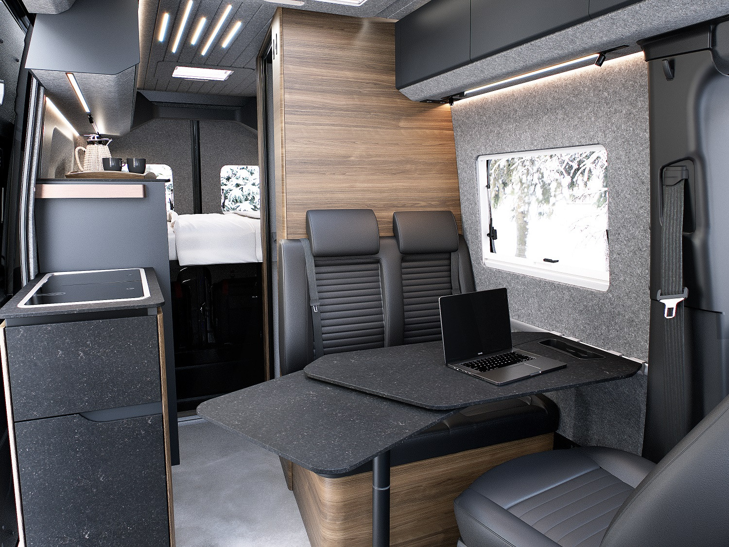 Introducing the first Adria van on a Mercedes-Benz with All Wheel Drive
