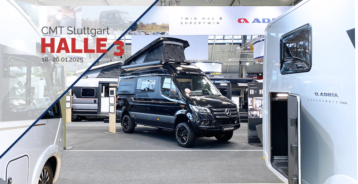 CMT Messe Stuttgart 2025 | Aussteller ADRIA